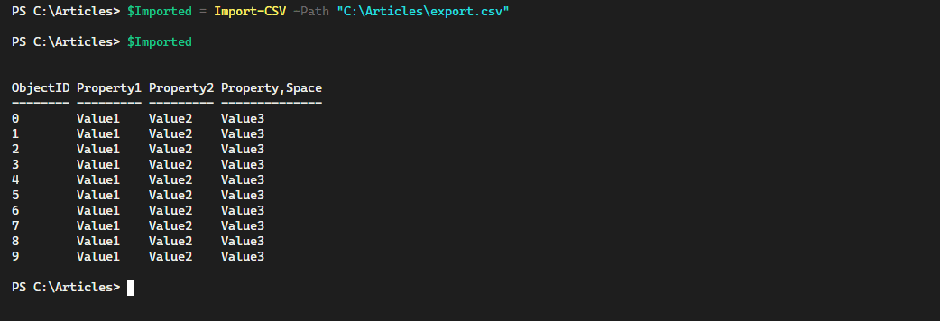 How To Import And Export Delimited Files Like CSV In PowerShell 