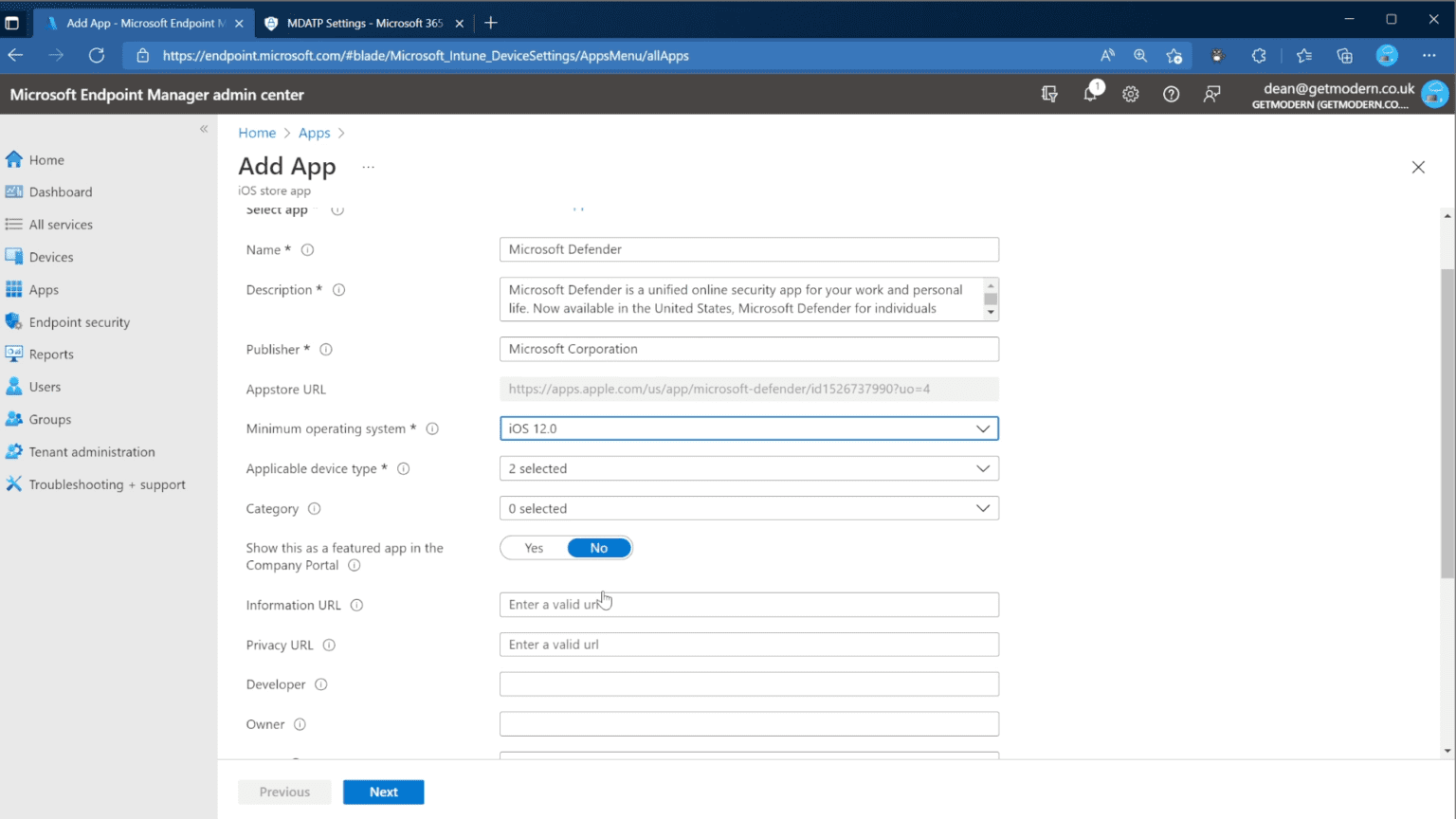 Protect iOS and Android Devices with Microsoft Defender for Endpoint