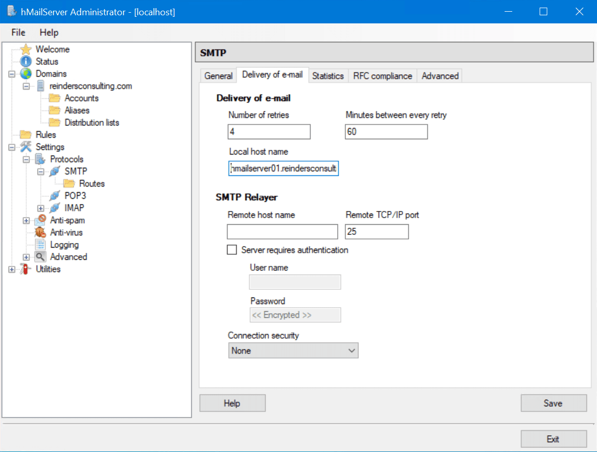 Getting Started with hMailServer | Petri IT Knowledgebase