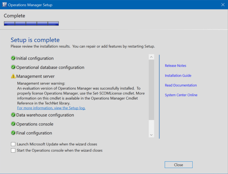 How to Install System Center Operations Manager 2022 | Petri