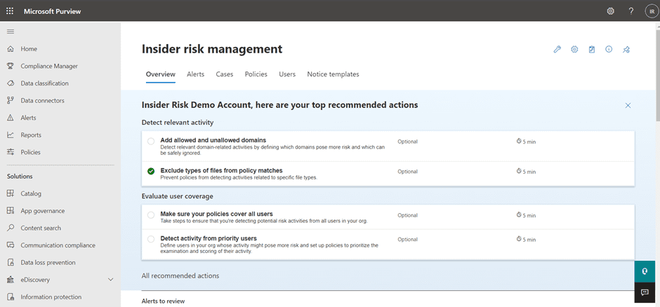 Reduce Data Theft with Microsoft Purview Insider Risk Management