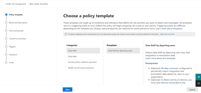 Reduce Data Theft with Microsoft Purview Insider Risk Management