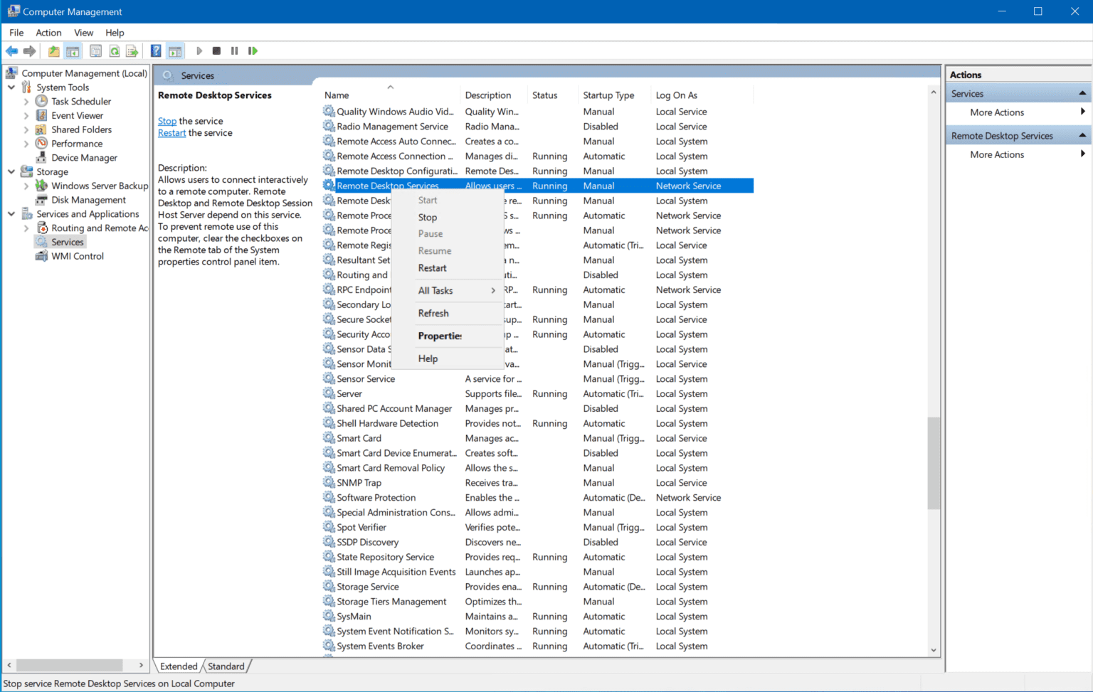 Fixing the "Remote Desktop Connection: An Internal Error Has Occurred ...