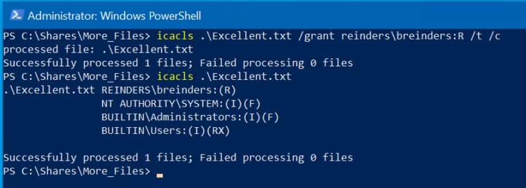 Using Icacls to Manage File Permissions - The Definitive Guide