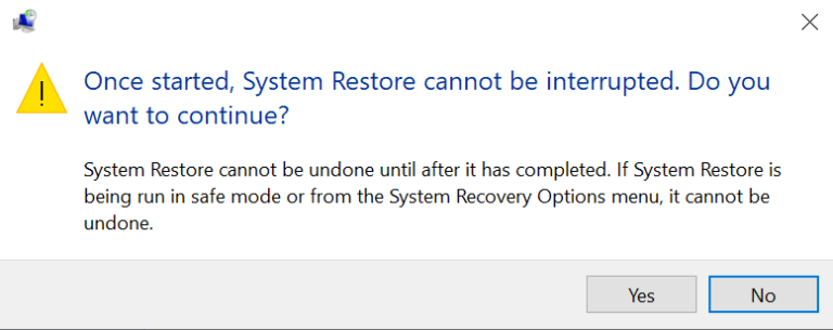 How to Recover Your PC Using System Restore on Windows 10 | Petri