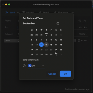 How to Schedule an Email in Outlook | Petri IT Knowledgebase