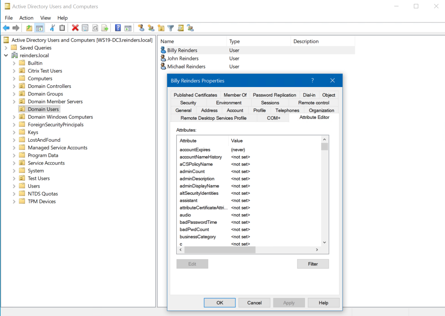 How to Use the Attribute Editor in Active Directory | Petri