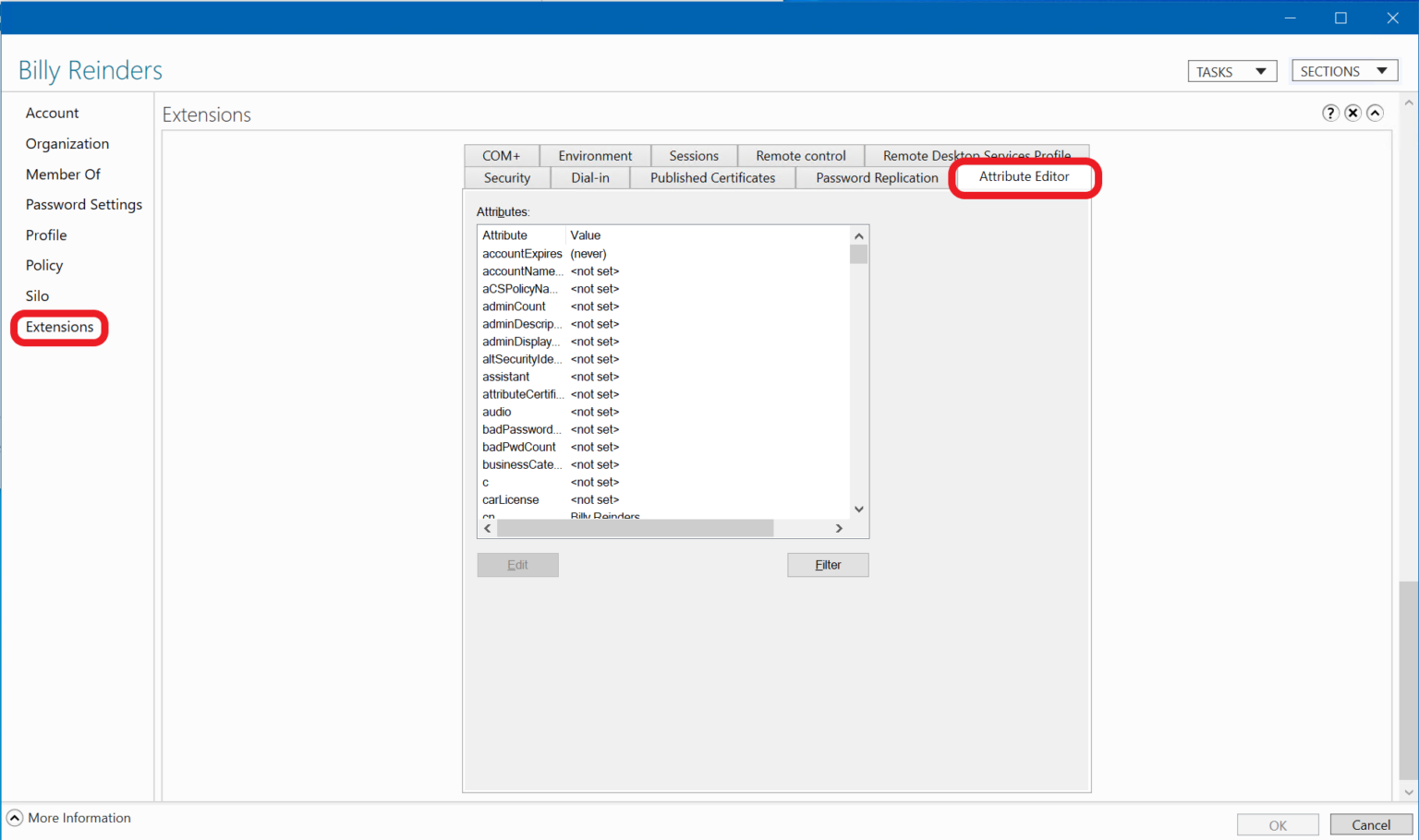 How to Use the Attribute Editor in Active Directory | Petri How to Use the Attribute Editor in Active Directory | Petri