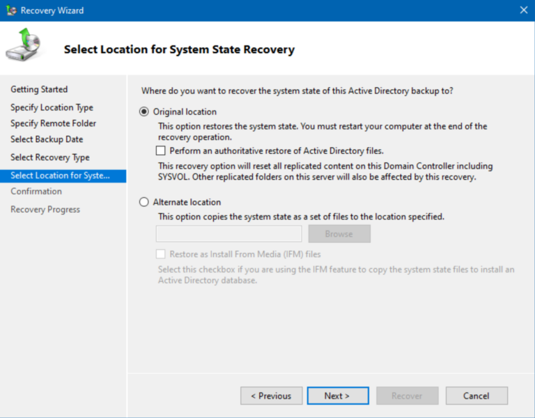 How to Restore Active Directory | Petri IT Knowledgebase