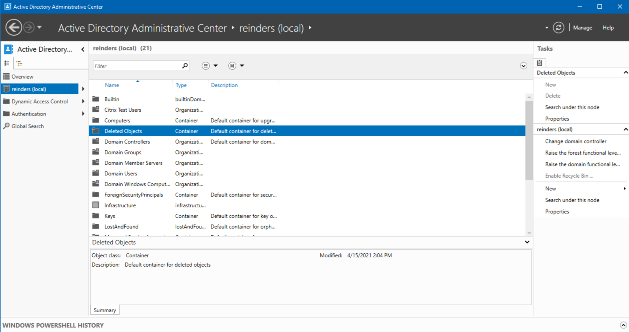 How to Enable and Use the Active Directory Recycle Bin | Petri