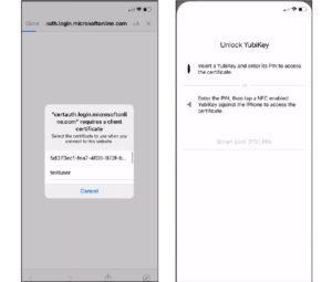 Azure AD Certificate-Based Authentication Now Available on Mobile