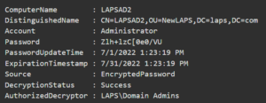 How to Use the Local Administrator Password Solution (LAPS)