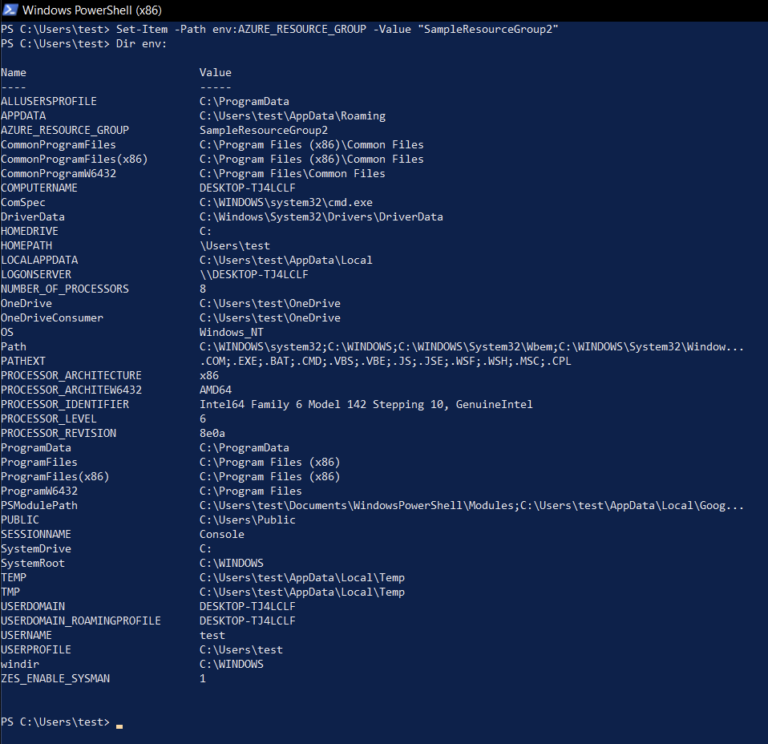 How To Set Environment Variables with PowerShell | Petri