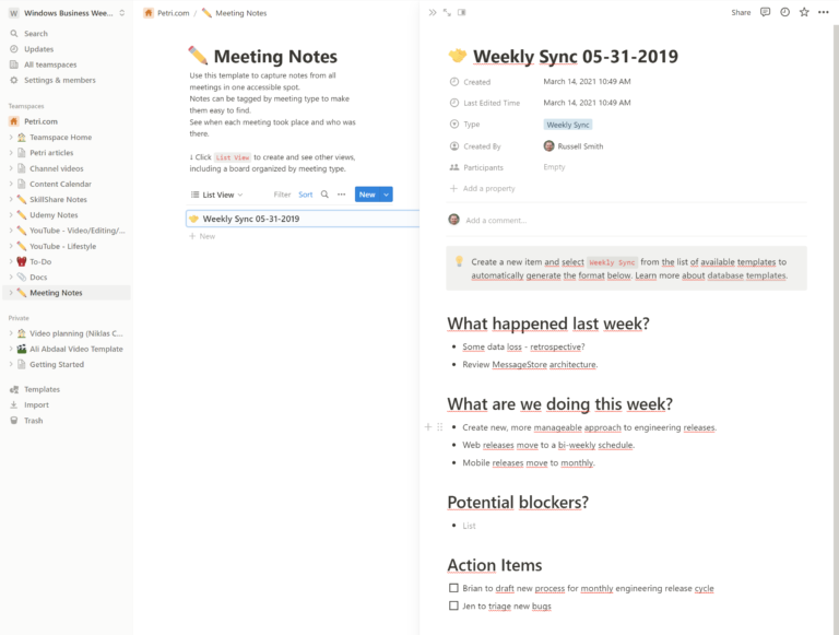 What Is Notion? A Guide For Beginners | Petri IT Knowledgebase