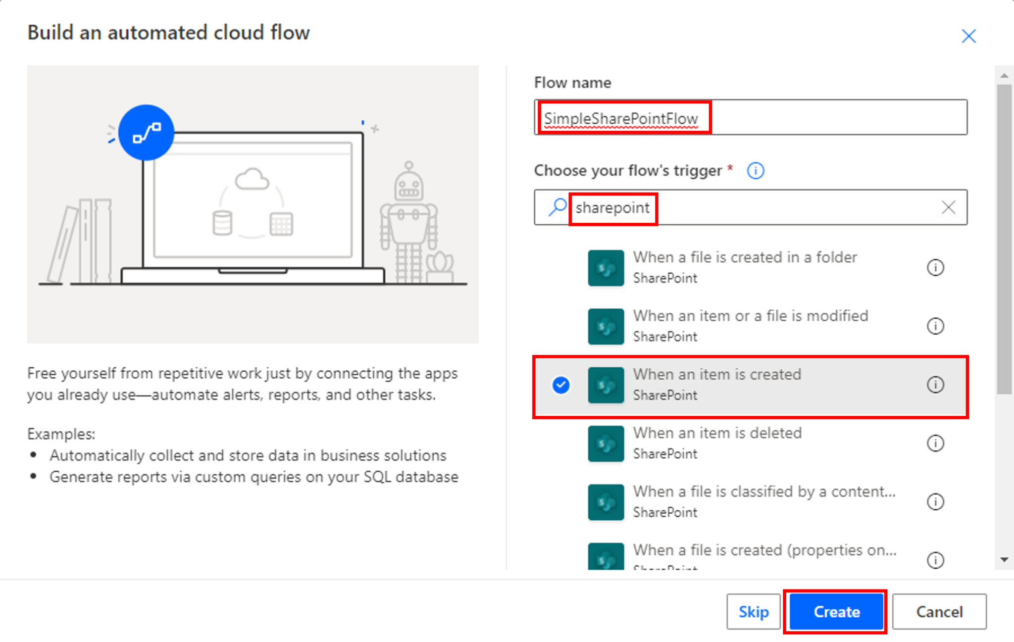 How to Create Flows Between Apps With Power Automate | Petri