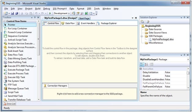 SQL Server Integration Services: An Introduction