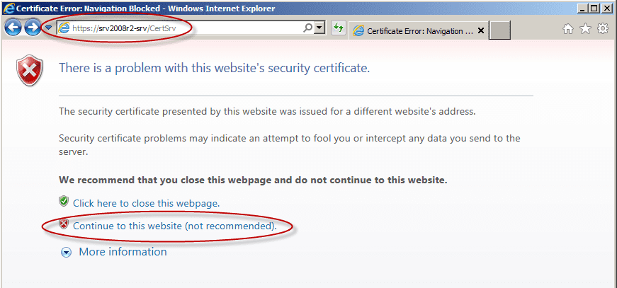 Enable HTTPS Certificate Authority For Web Enrollment